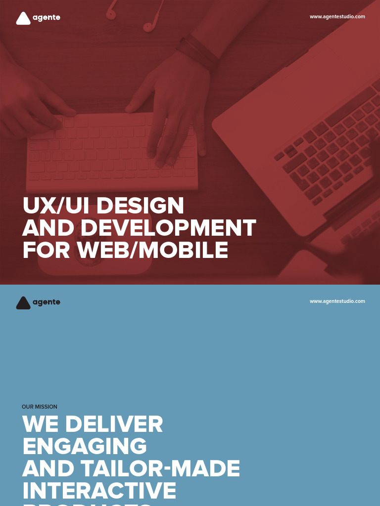 Agente Presentation | PDF | User Interface Design | Web Development