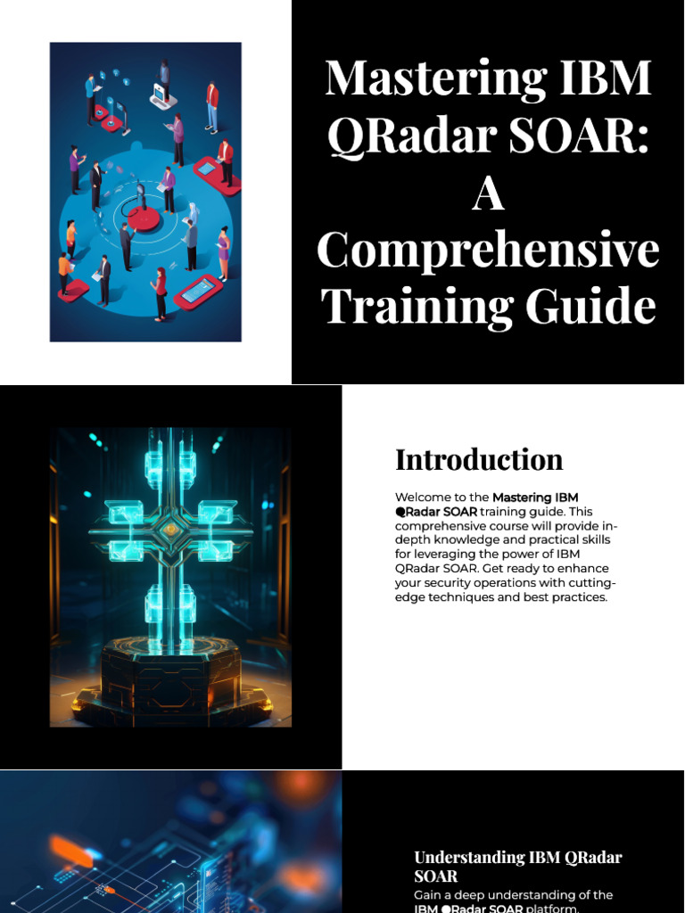 Slidesgo Mastering Ibm Qradar Soar A Comprehensive Training Guide 20240530061431YYDC | PDF ...