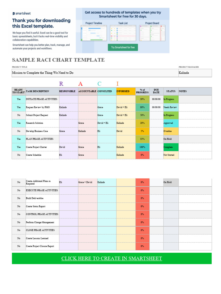 IC Sample RACI Chart 11452 | PDF | Computing