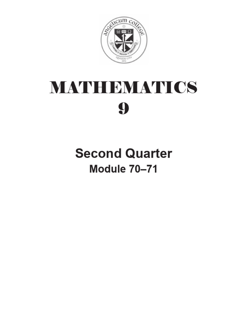 B2 - Math YS9 M70 71 | PDF | Cartesian Coordinate System | Function ...