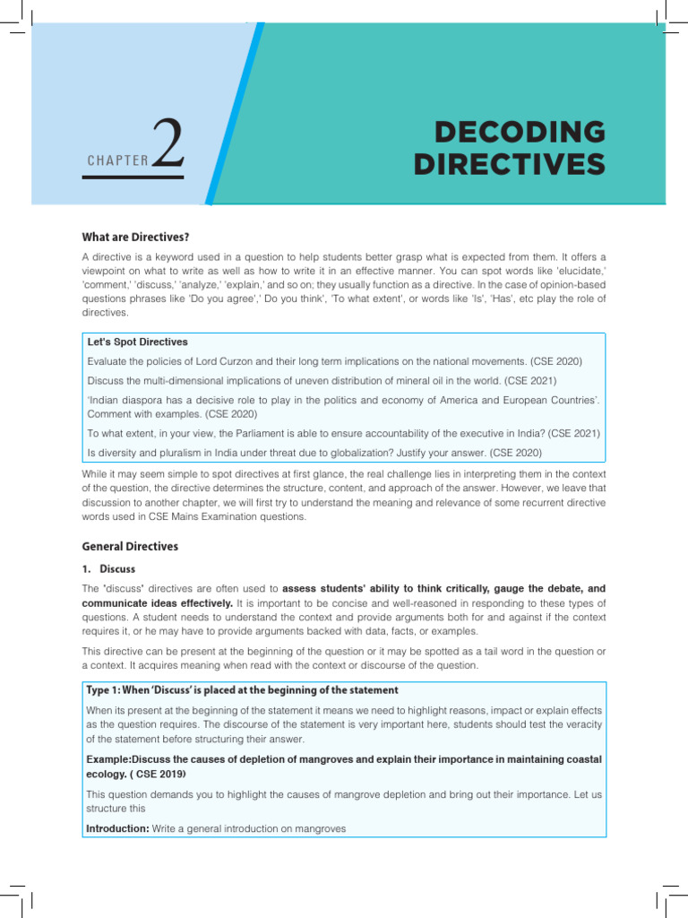 Directives | PDF | Oceans | Coast