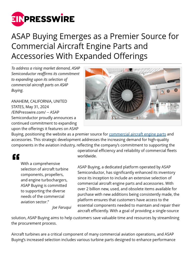 EINPresswire 716133361 Asap Buying Emerges As A Premier Source For ...