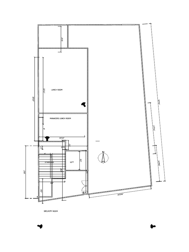 4th FLoor - Autocad | PDF