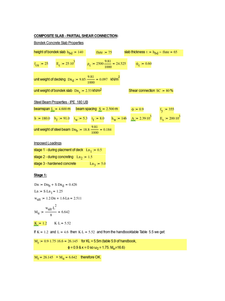 Design Example Reworked To New Code | Download Free PDF | Building ... Design Example Reworked To New Code | Download Free PDF | Building ...