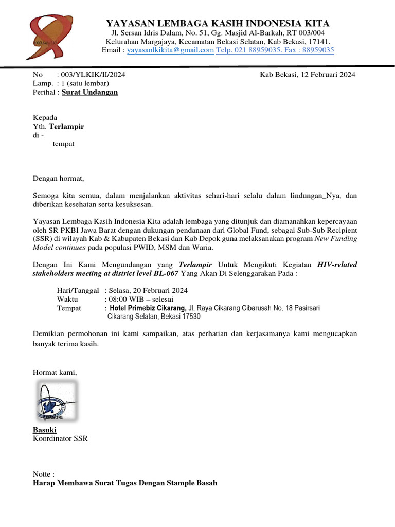 surat undangan peserta stakeholder 20 feb 2024 (1) | PDF