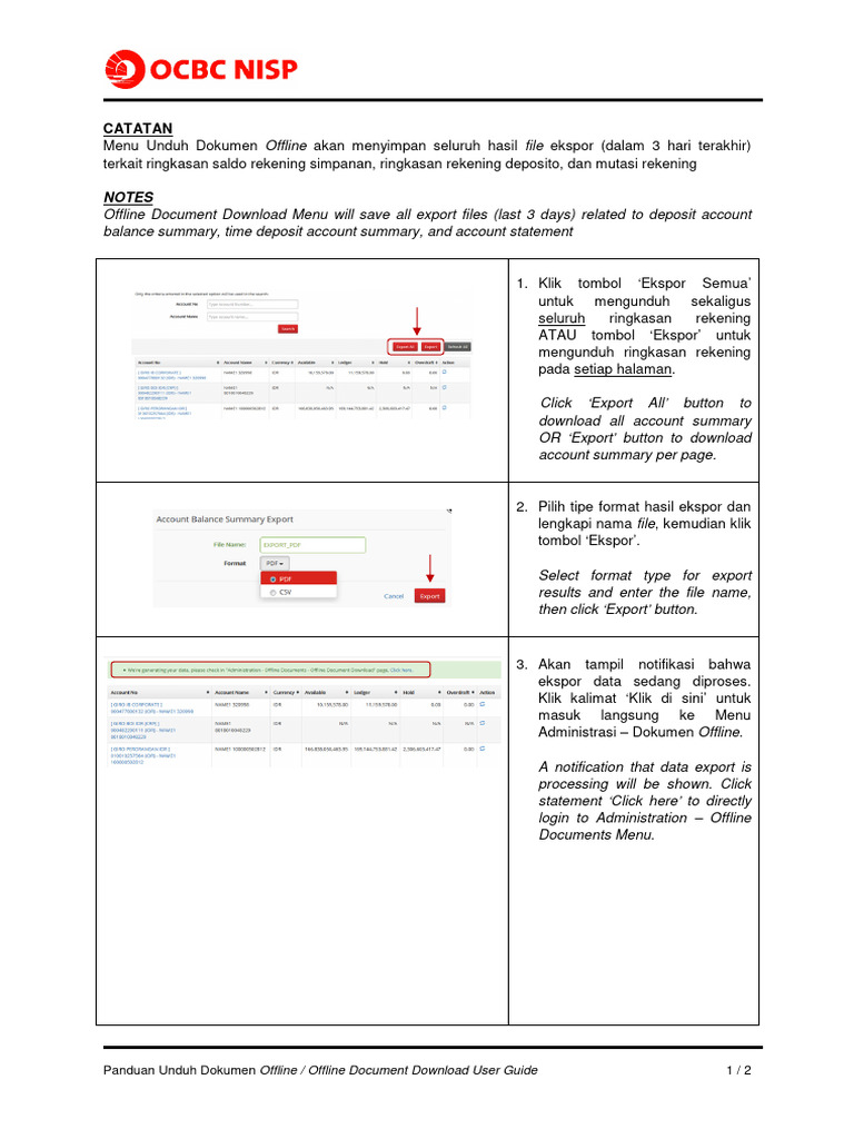 User Guide - Offline Document Download | PDF