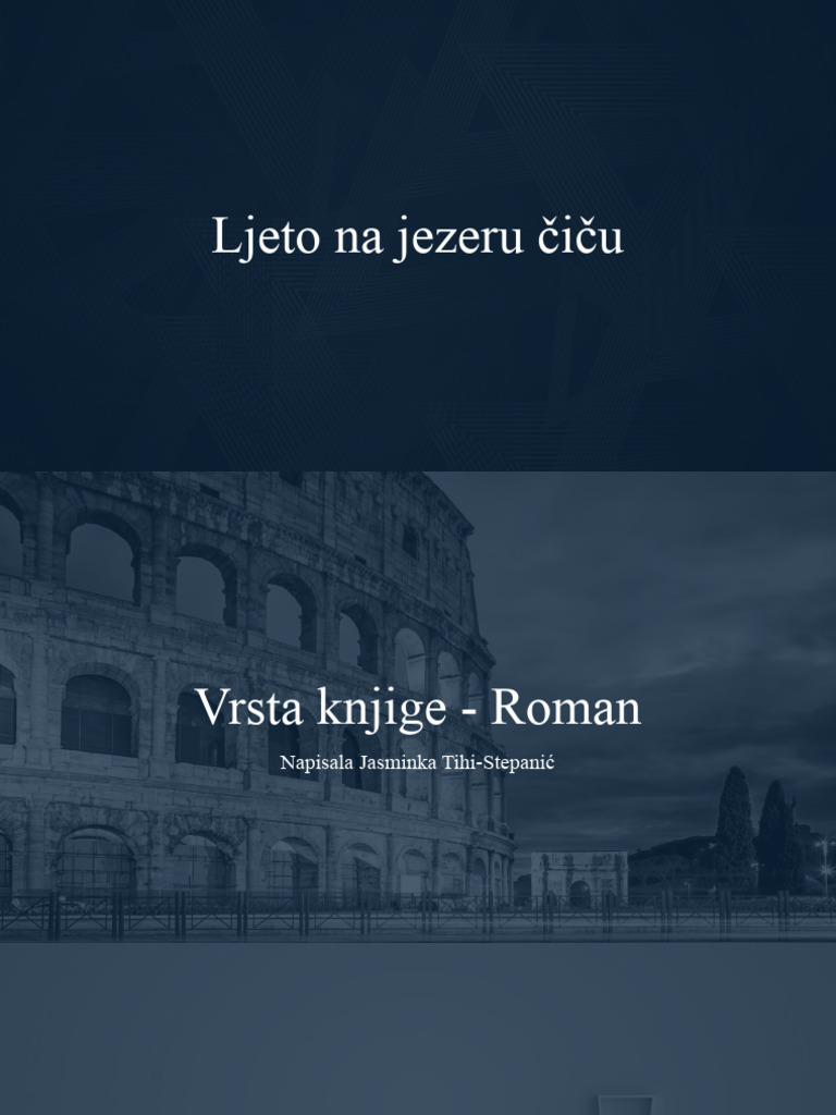 Ljeto Na Jezeru Čiču | PDF