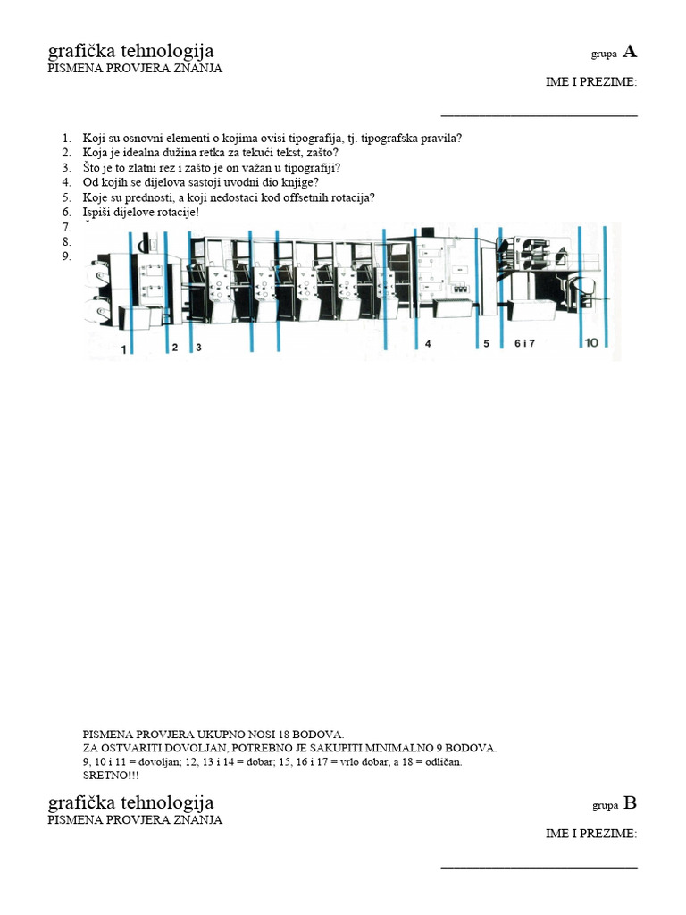 Pismeni Tipografija i Rotacije | PDF