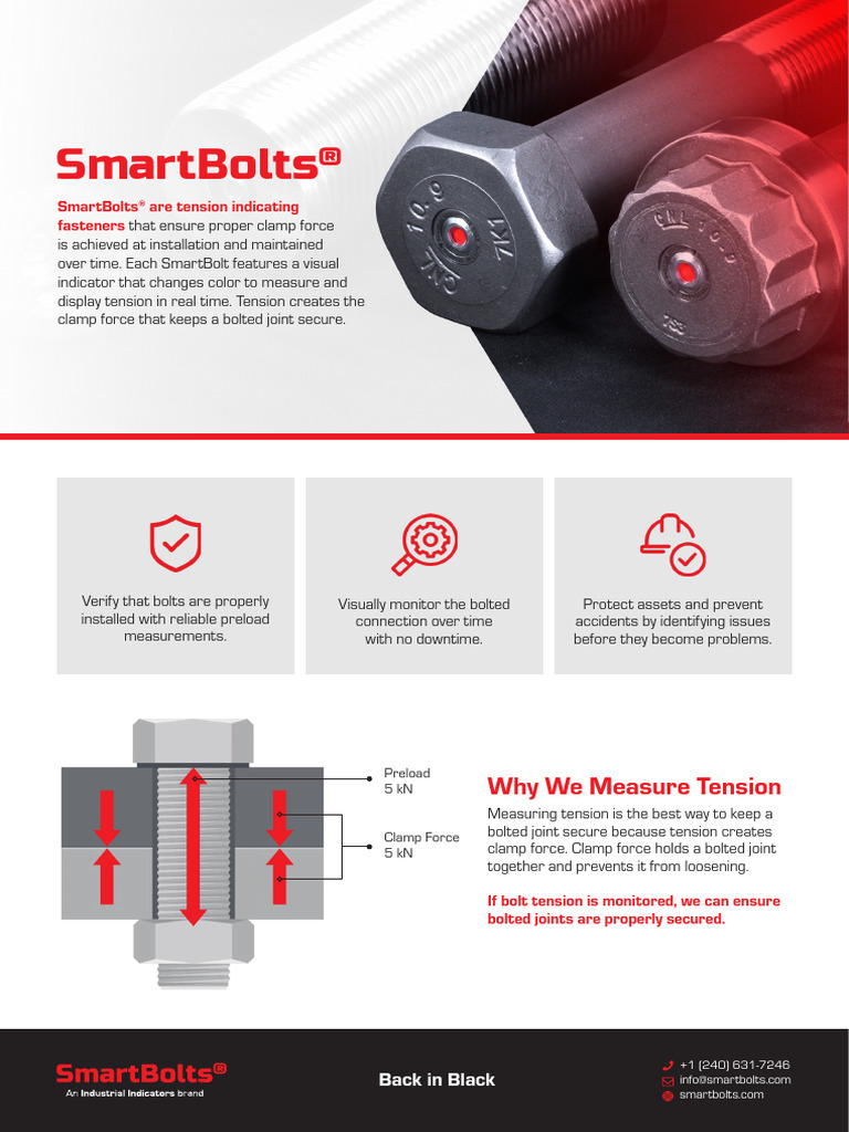 SmartBolts Bolting Preload Accuracy Solution | PDF | Screw | Mechanical ...