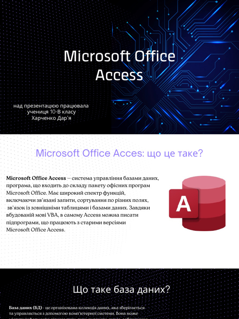 Microsoft Office Access | PDF