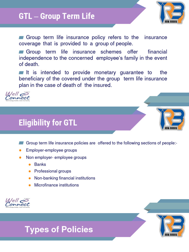GTL PDF | PDF | Insurance | Life Insurance