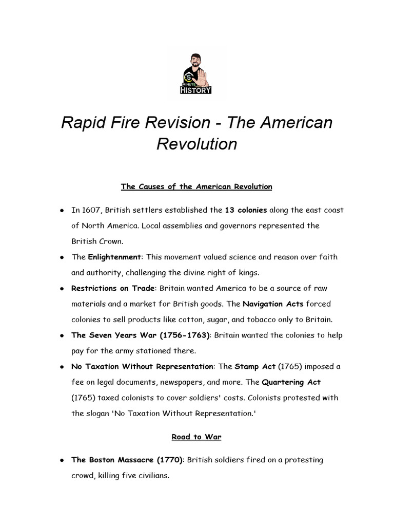 10. American Revolution | Download Free PDF | American Revolution ...