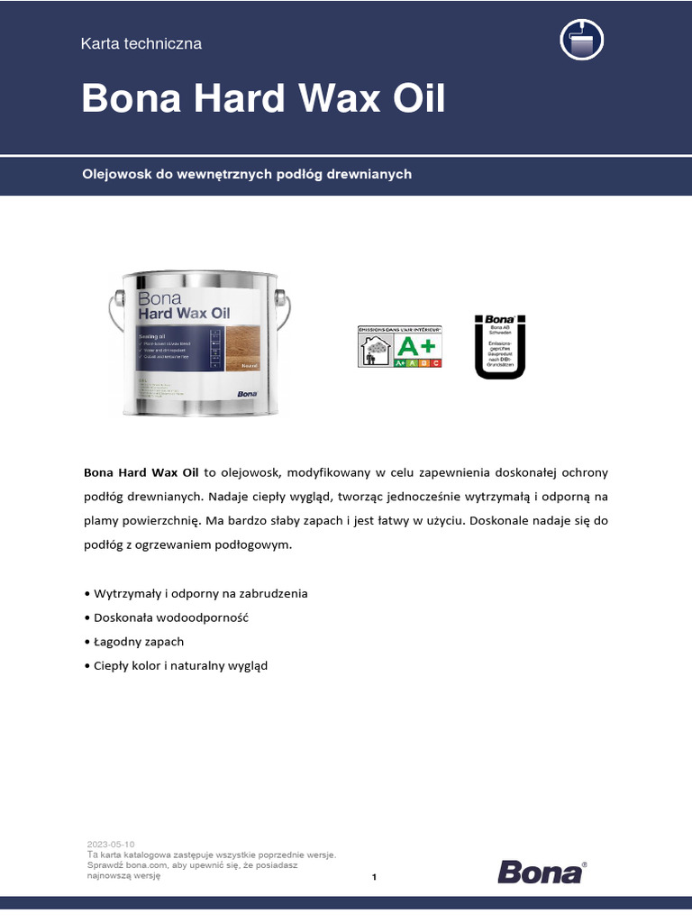 karta-techniczna-bona-hard-wax-oil | PDF