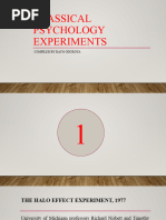 The 40 Studies Thaty Changed Psychology Summaries | PDF | Rapid Eye ...