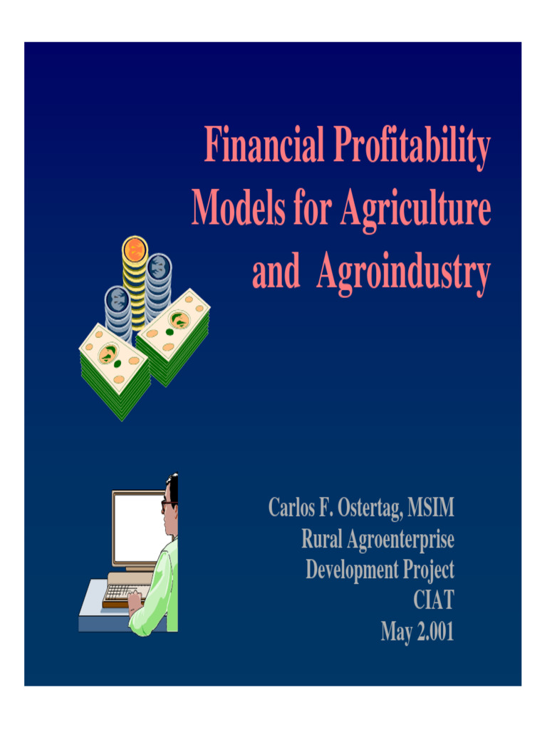 Financial Profitability Models | PDF | Net Present Value | Internal Rate Of Return