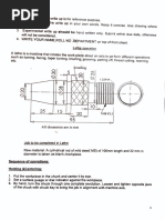 Lathe Machine Operations Overview | PDF | Woodworking | Metalworking