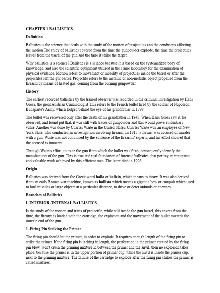 Chapter 1 4 | PDF | Gun Barrel | Revolver