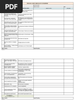 Process Audit Check Sheet - V0 | PDF | Audit