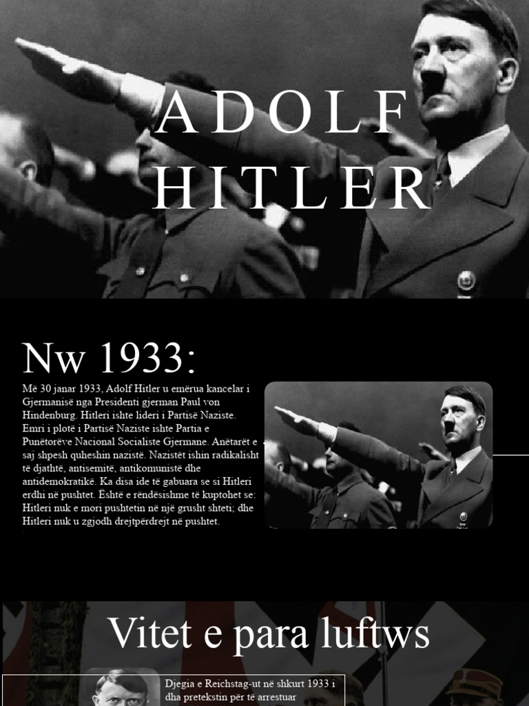 Adolf Hitler | PDF