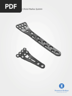 Medartis Distal Radius Surgical Technique | PDF | Drill | Limbs (Anatomy)