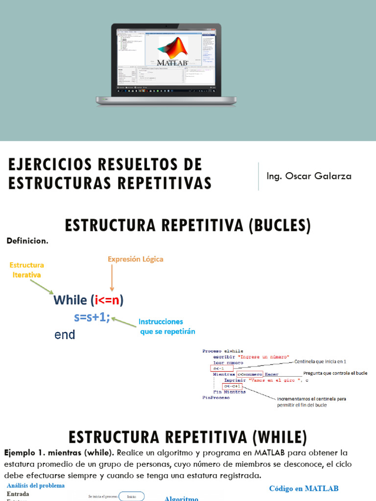 Ejercicios Resueltos Estructura Repetitivas | PDF | Algoritmos | Ingeniería de software