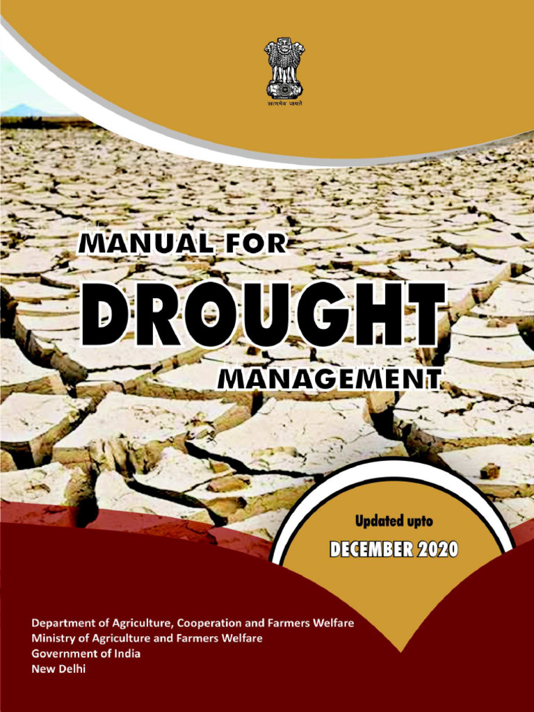 India Drought Management Guide | PDF | Drought | Famine