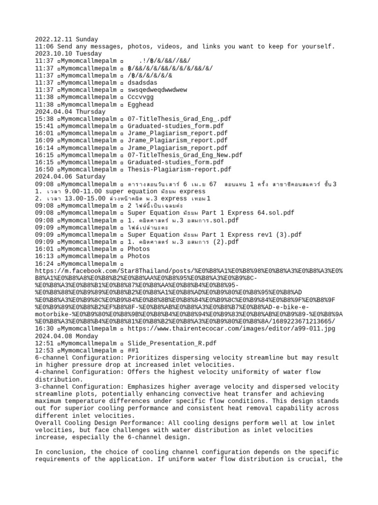 (LINE) Keep Memo | Download Free PDF | Heat Transfer | Coolant