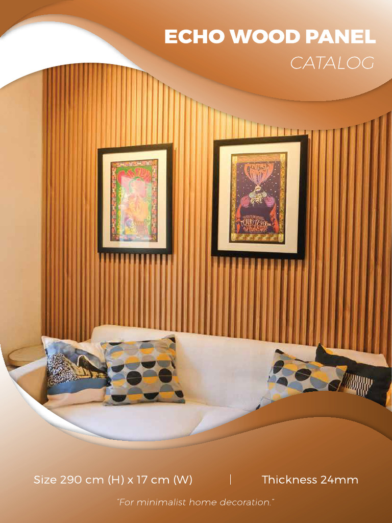 E-Catalogue Echo Wood Panel | PDF
