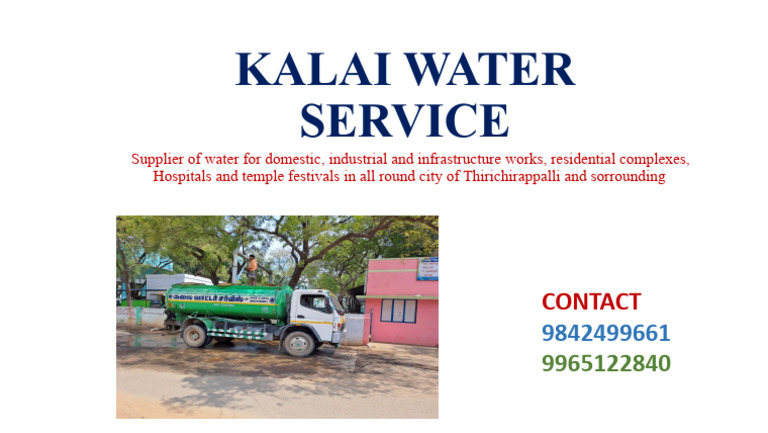 Kalai Water | PDF