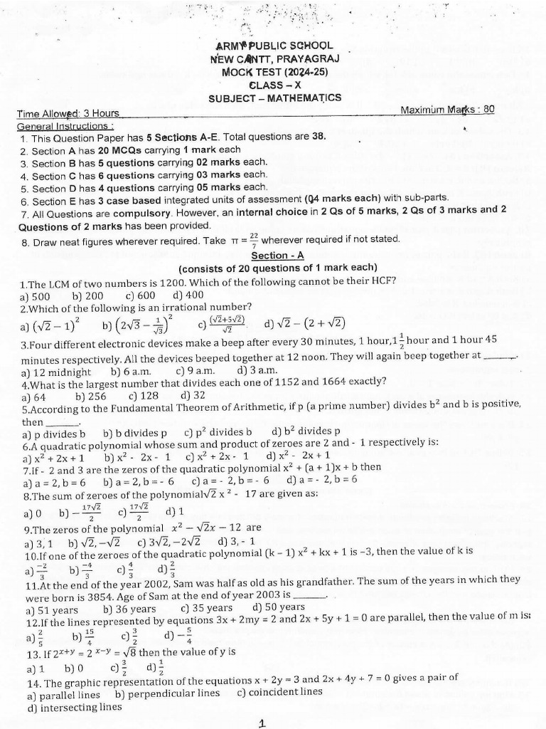 Mathematics | PDF
