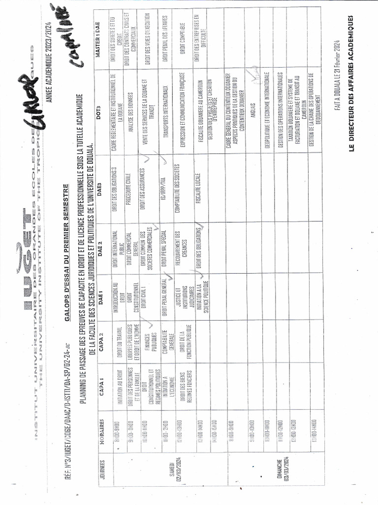 Galop Essai Capa& Lipro | PDF