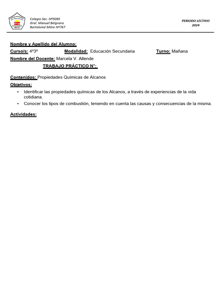 Alcanos Propiedades | PDF | Combustión | Alcano