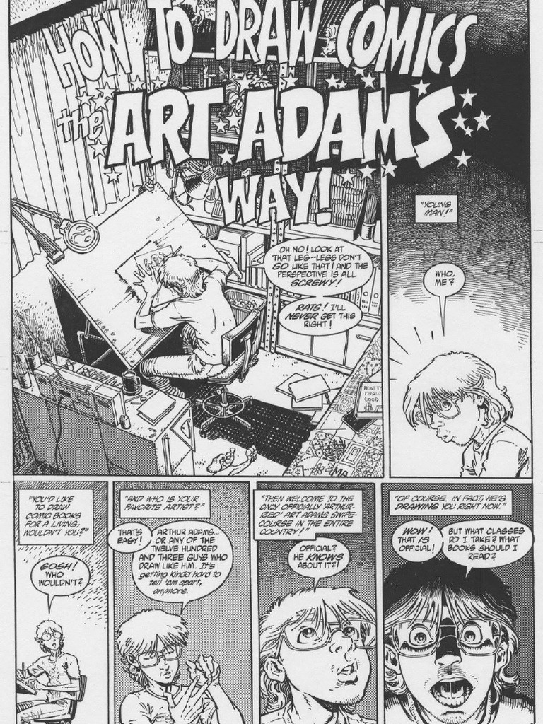 How to Draw Comics like Arthur Adams | PDF