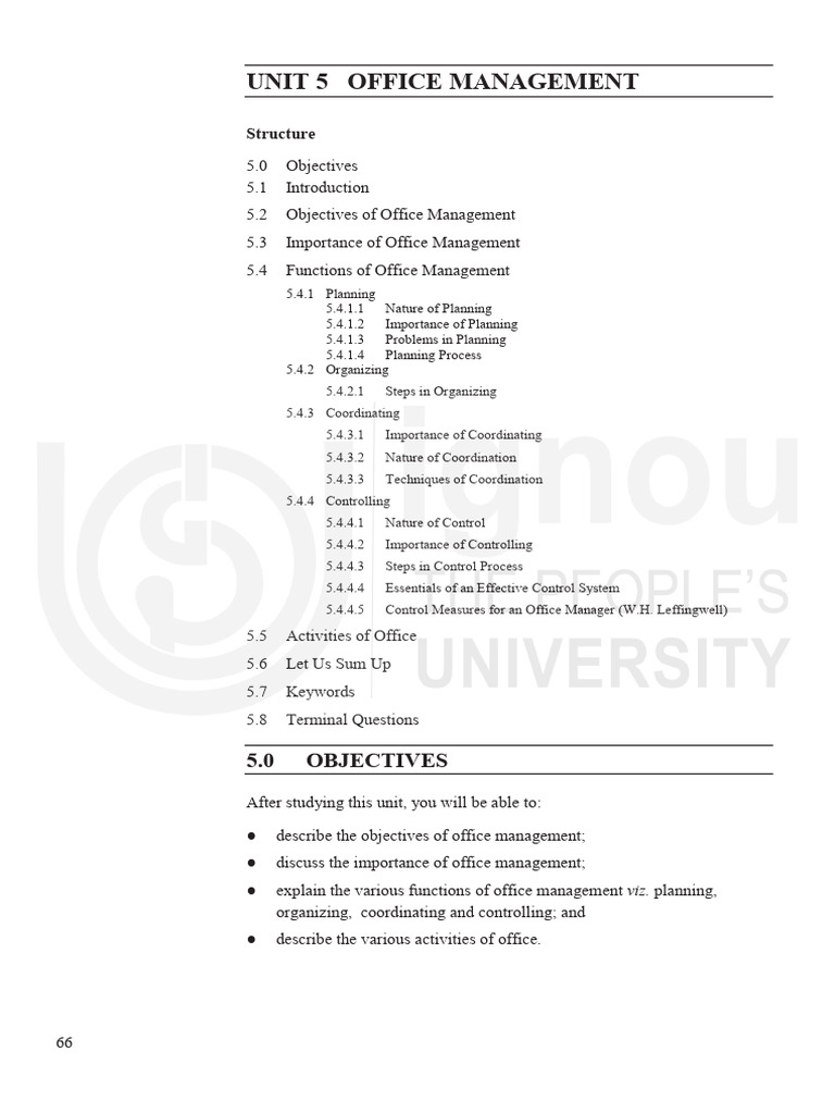 Office Management | PDF | Goal | Quantitative Research