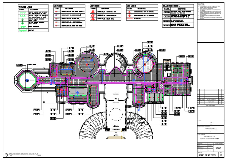 21001-ID-GF, FF-1005 Reflected Ceiling Plan R1-GF - RCP | PDF | Local Government Areas Of ...