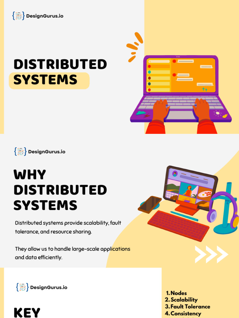 DISTRIBUTEDSYSTEMSDesignGurus Io | PDF | Scalability | Replication (Computing)