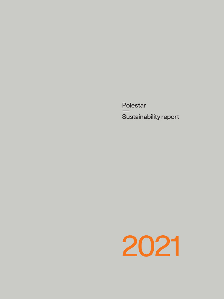 1696865432-Polestar Sustainabilityreport 2021 | PDF | Low Carbon ...