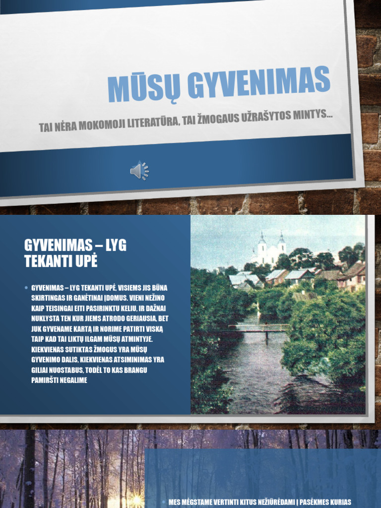 Mūsų Gyvenimas | PDF