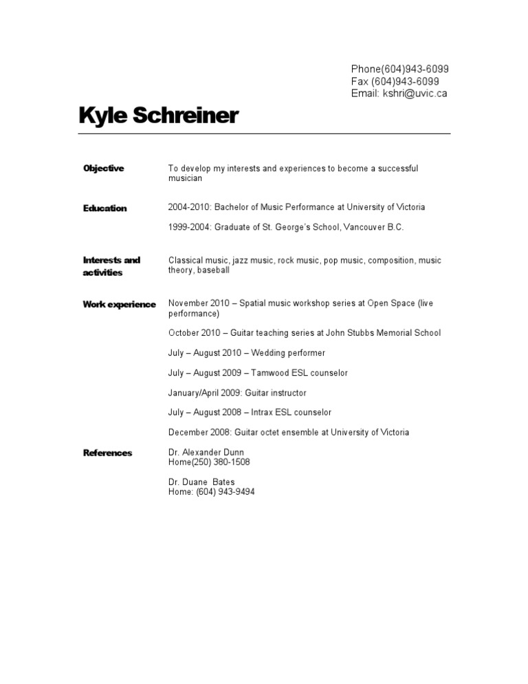 Kyle Resume | PDF