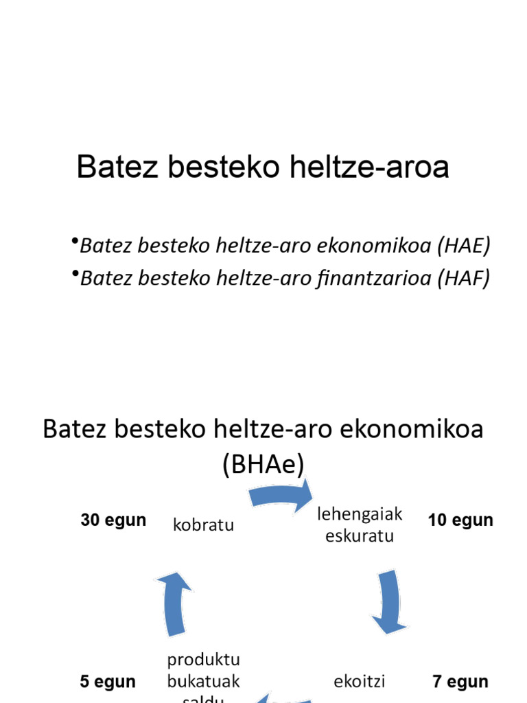 Batez Besteko Heltze-Aroa | PDF