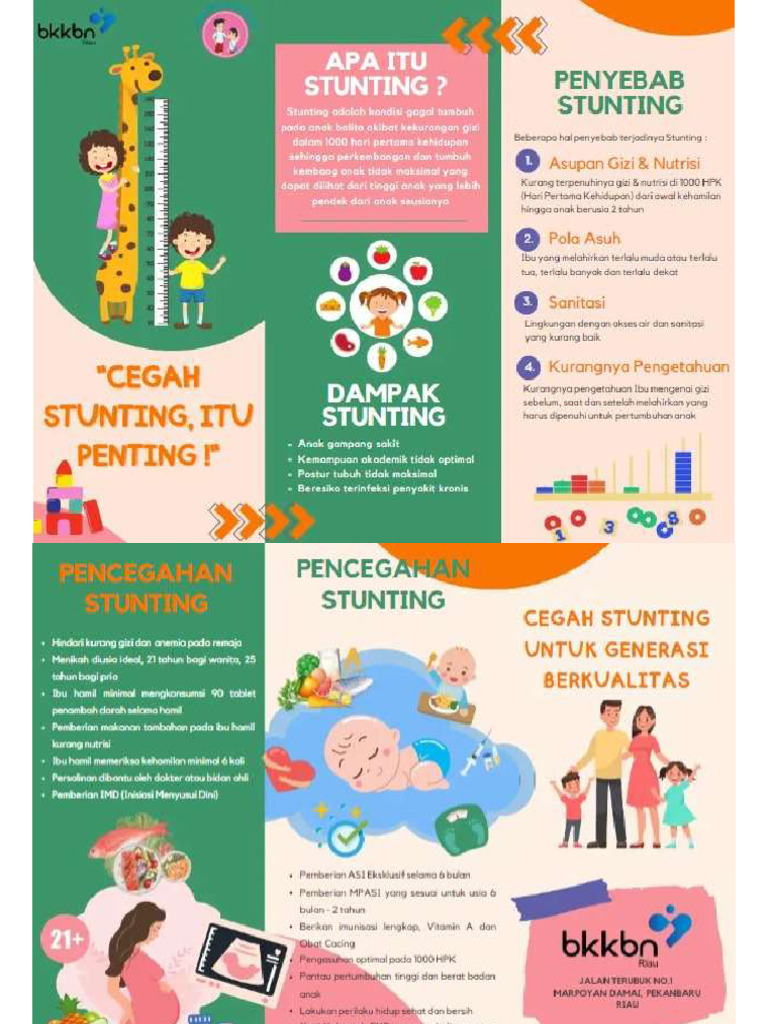 Leaflet Stunting | PDF