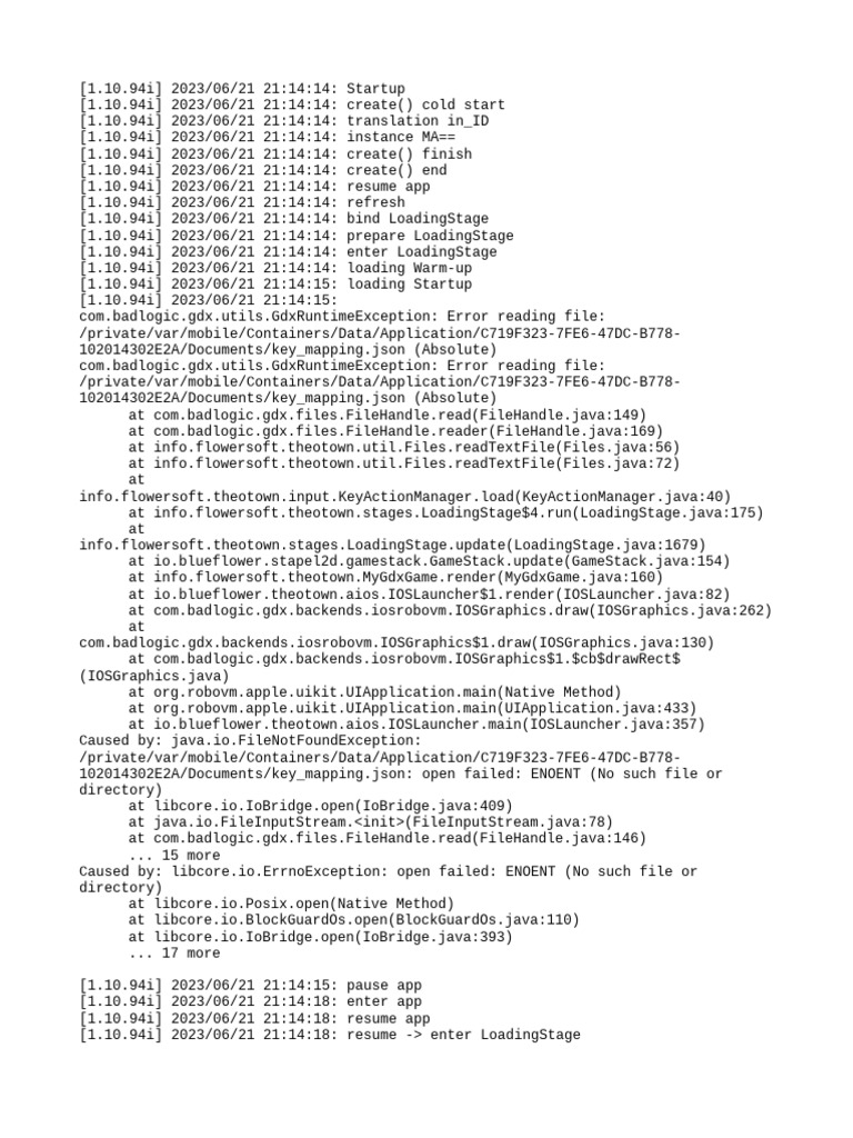 Log | PDF | Computer Science | Computing Platforms