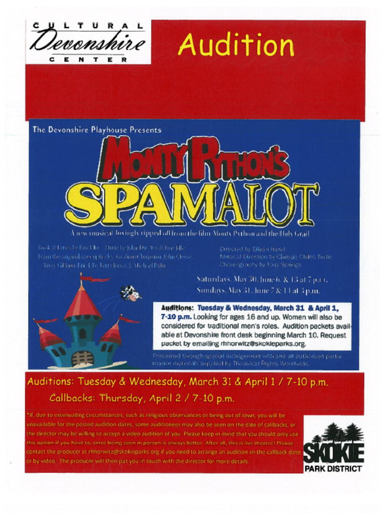 Spamalot | PDF