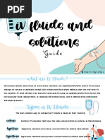 IV Fluids and Solutions Guide & Cheat Sheet (2023 Update) - Nurseslabs | PDF | Saline (Medicine ...