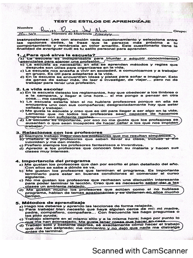 Test actividad 8 Arturo Ramírez | PDF