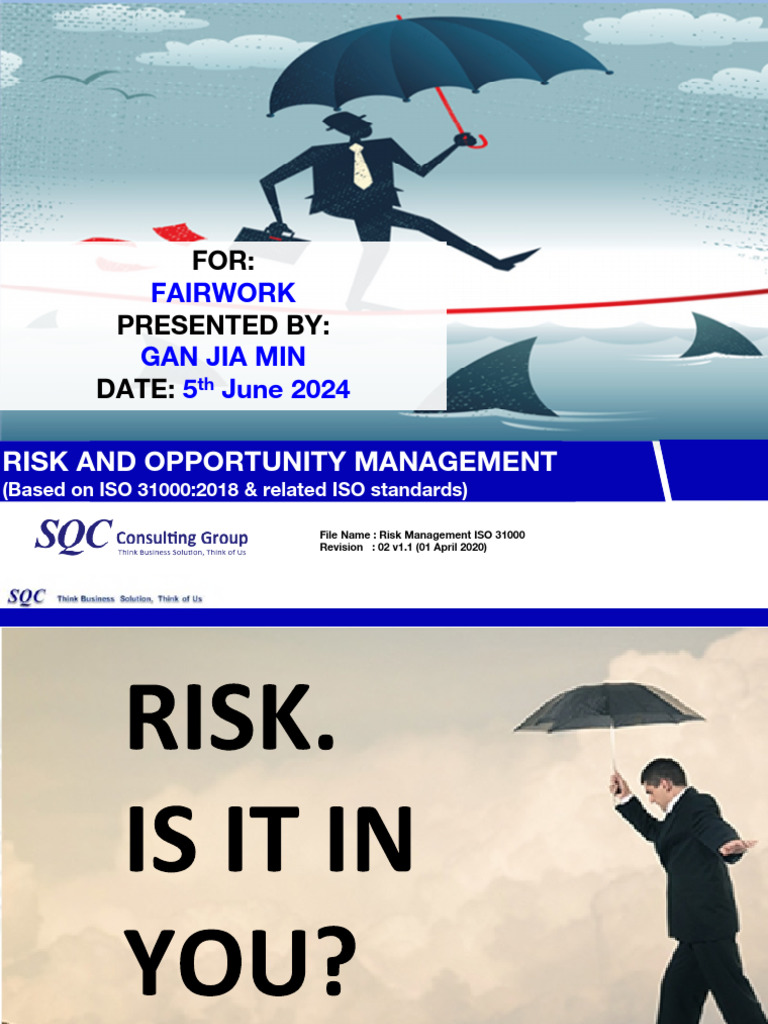 Risk & Opportunity Management r2 v1.1 (01-Apr-20) | PDF | Risk | Risk ...