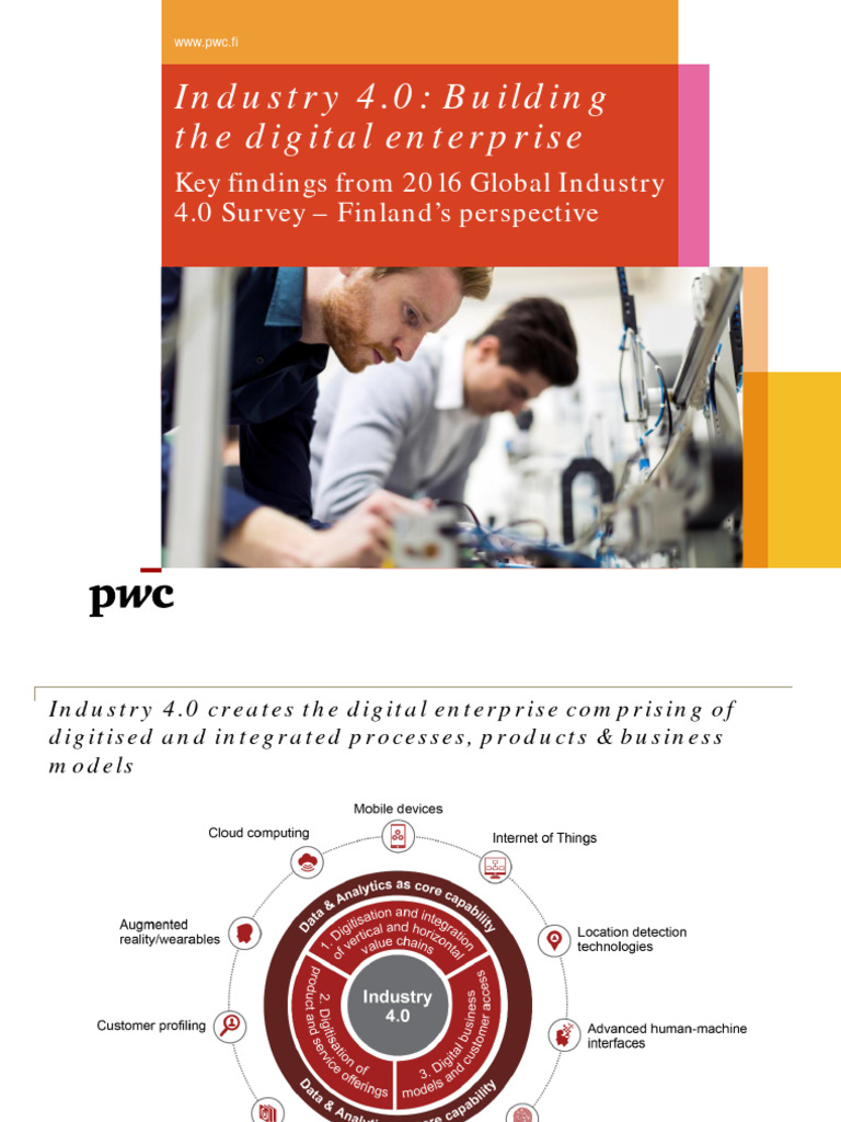 Industry 4.0 Digital Operations Survey Key Findings Finland 2016 | Download Free PDF | Computer ...