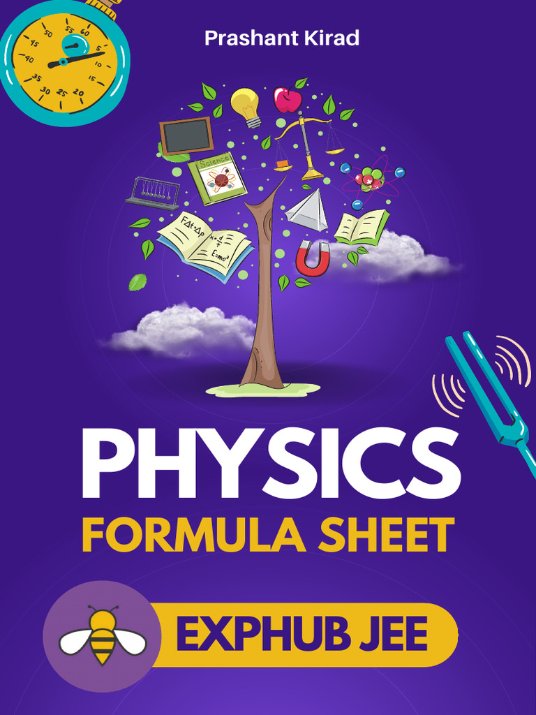 ExpHub JEE - Physics Formula Sheet | PDF | Rotation Around A Fixed Axis ...
