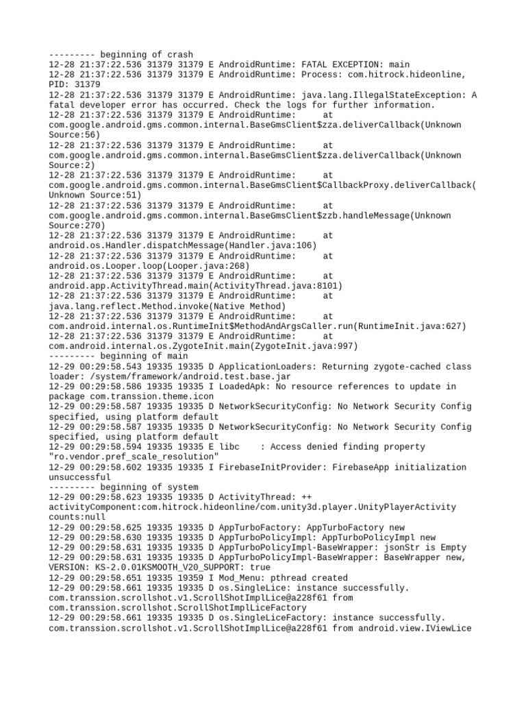 Mod Menu Log - Com - Hitrock.hideonline | PDF | Java (Programming ...