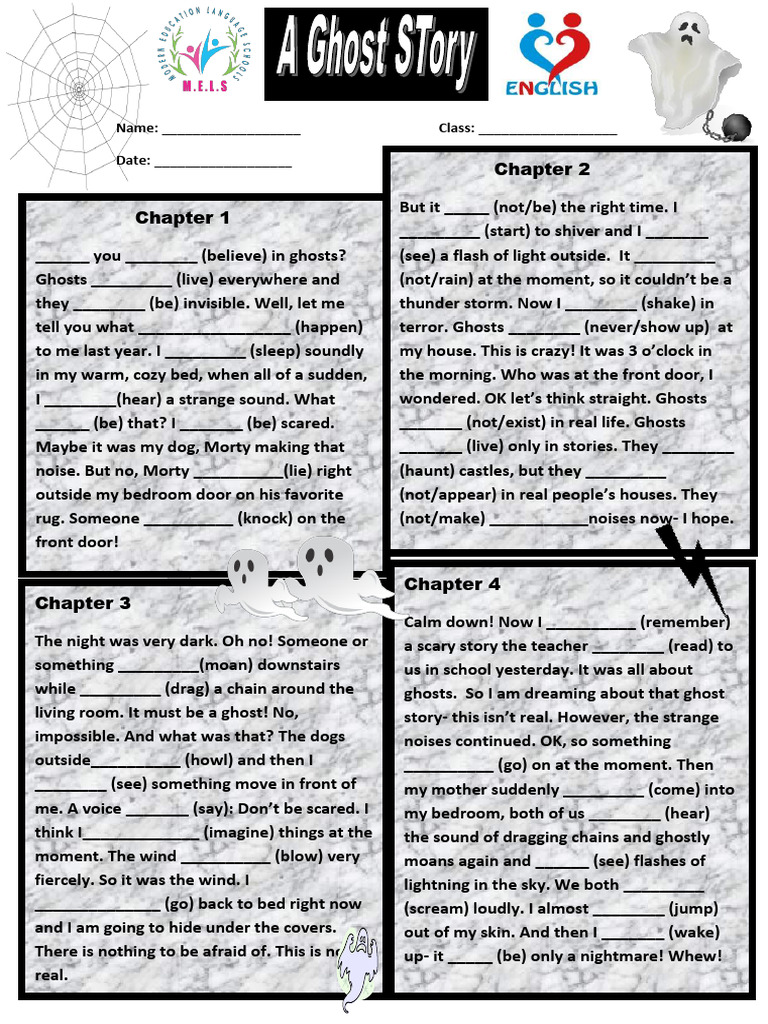 Ghost Story Tense Review | PDF | Ghosts